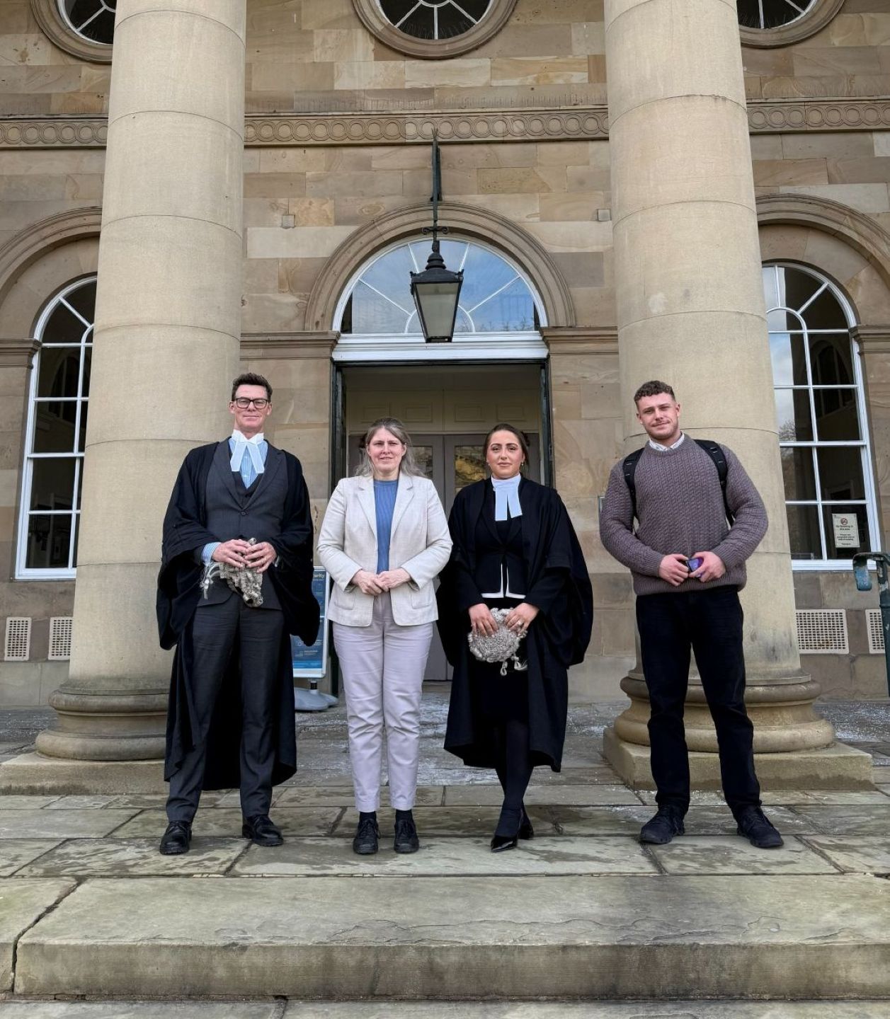 Rachel Maskell MP visit to York Crown Court - Andrew Semple & Aimilia ...